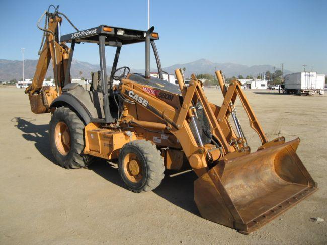 2005 Case 580M Series II 4x4 Loader Backhoe