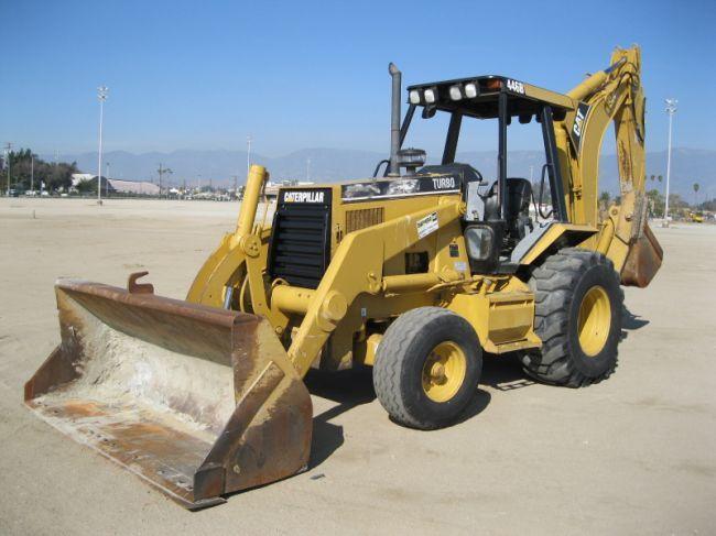 2002 Caterpillar 446B Loader Backhoe