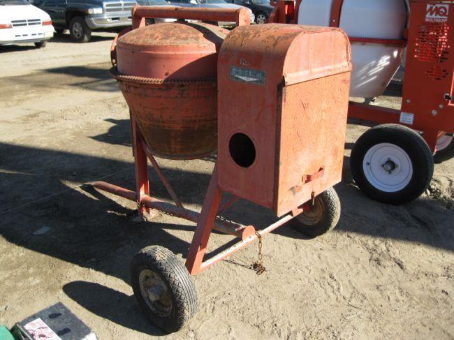 Essick 350 Towable Concrete Mixer