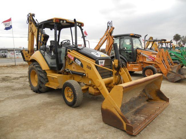 2007 Caterpillar 420E Loader Backhoe