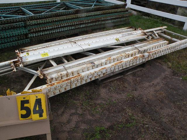 white pallet racking