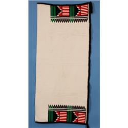 Hopi Hand Loomed Wool and Cotton Dance Kilt 28"x 67"