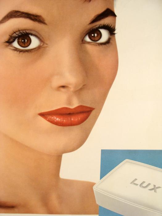 Lux Soap Vintage Orig Italian Poster Elsa Martinelli