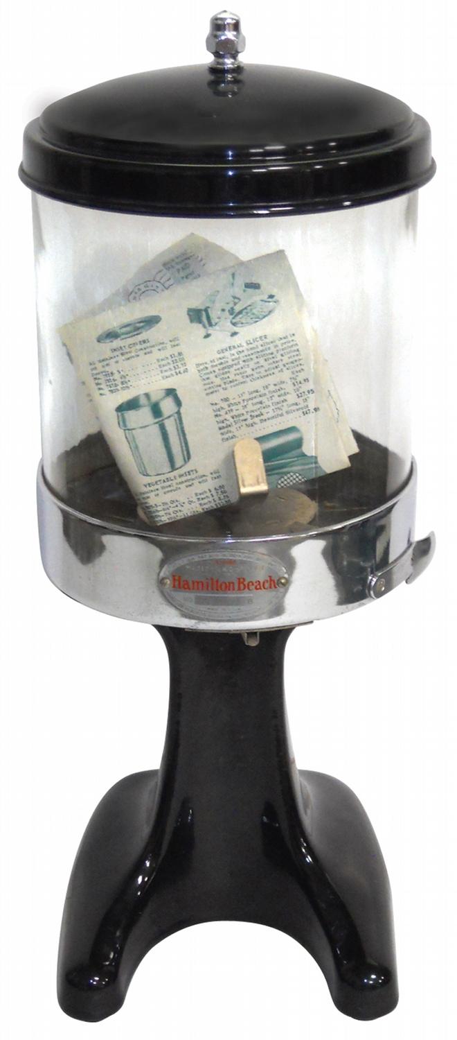 Soda fountain Hamilton Beach malted milk powder dispenser, black ...