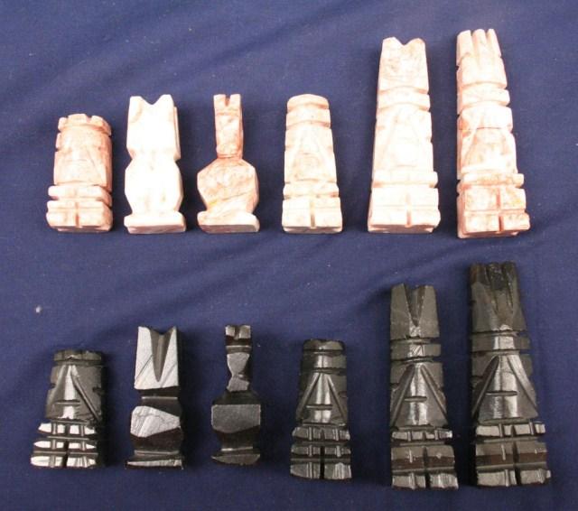 MEXICAN MADE MARBLE CHESS SET