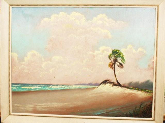 FLORIDA HIGHWAYMEN PAINTING HAROLD NEWTON