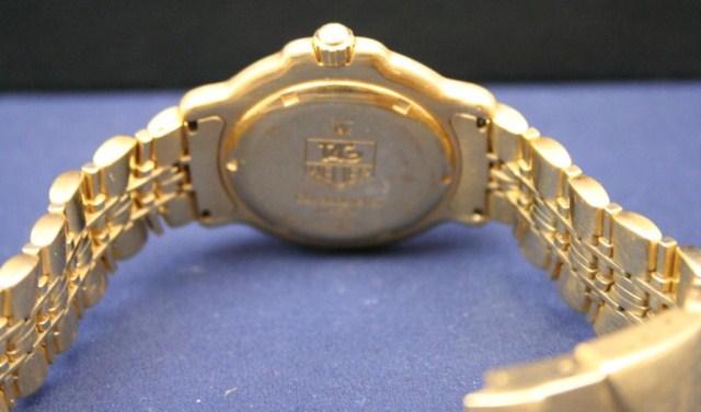MENS TAGHEUER SPORT 6000 GOLD CHRONOMETER WATCH