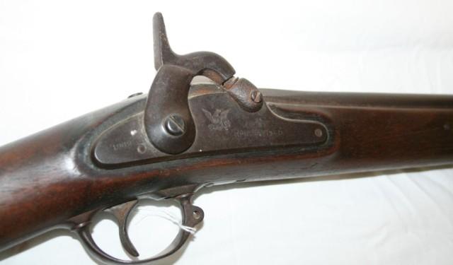 CIVIL WAR 1862 DATED SPRINGFIELD MUSKET
