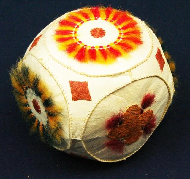 ALASKAN ESKIMO SEAL SKIN GAME BALL