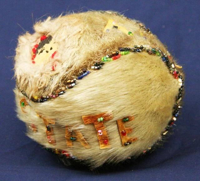 ALASKAN ESKIMO SEAL SKIN GAME BALL