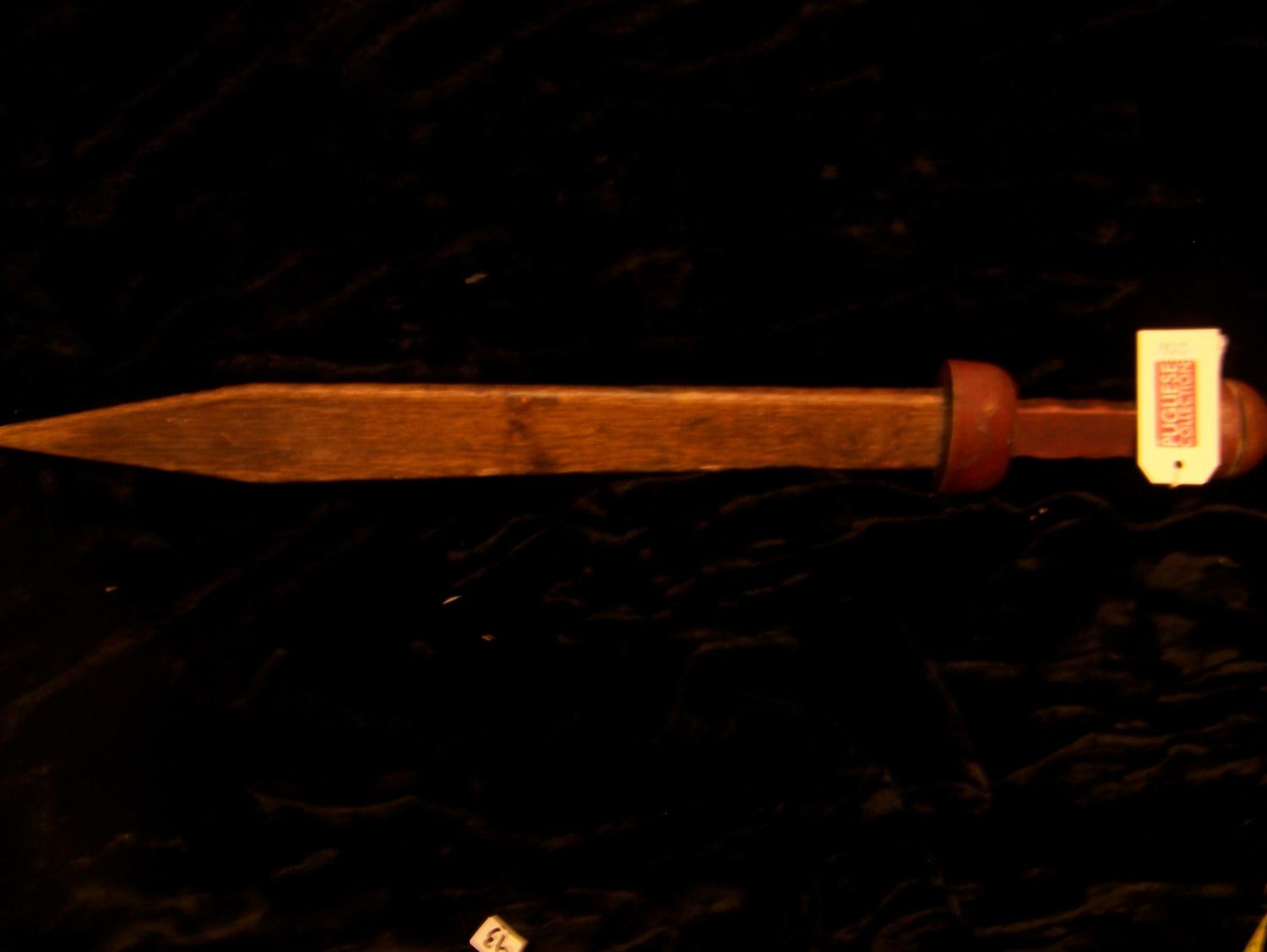 Hollywood Gladiator Movie Prop wood training sword