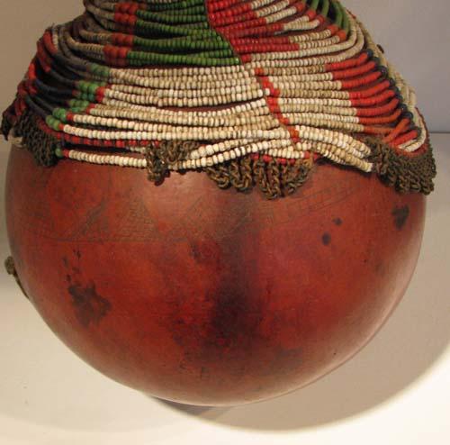African Beaded Gourd