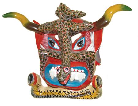 Mexican Devil Mask - Juan Orta