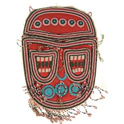 Salish Beaded Wall Pocket