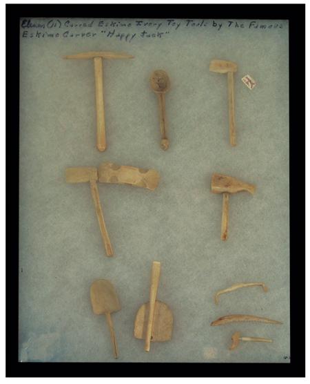 Miniature Eskimo Bone Tools