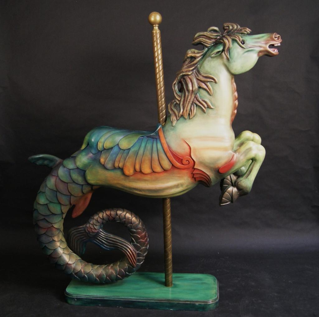 Fantasy Carousel prancing Hippocampus