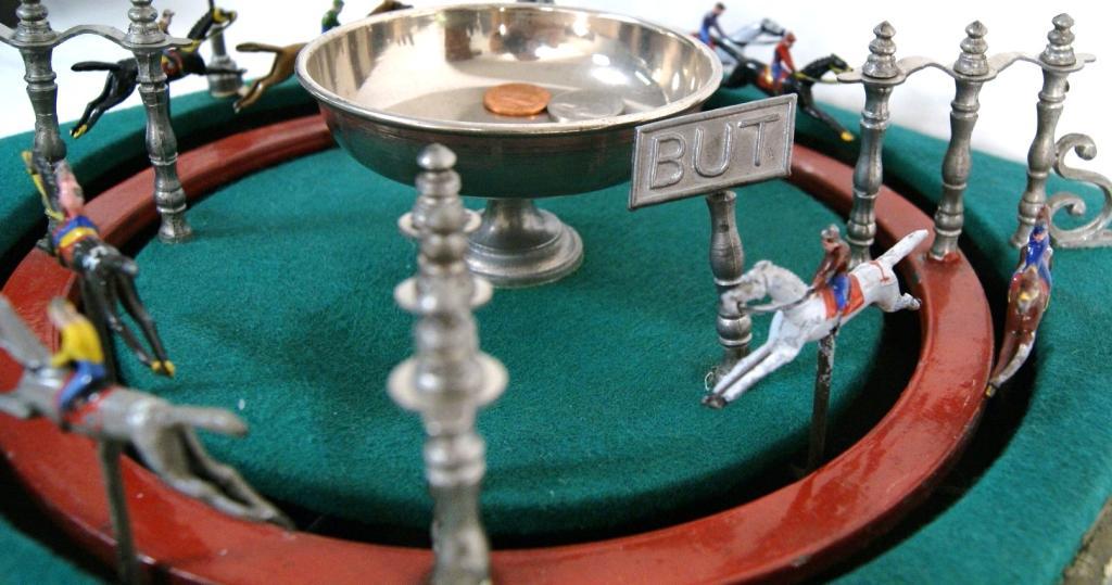 French "Jeu De Course" Horse Racing Machine ca. 1875