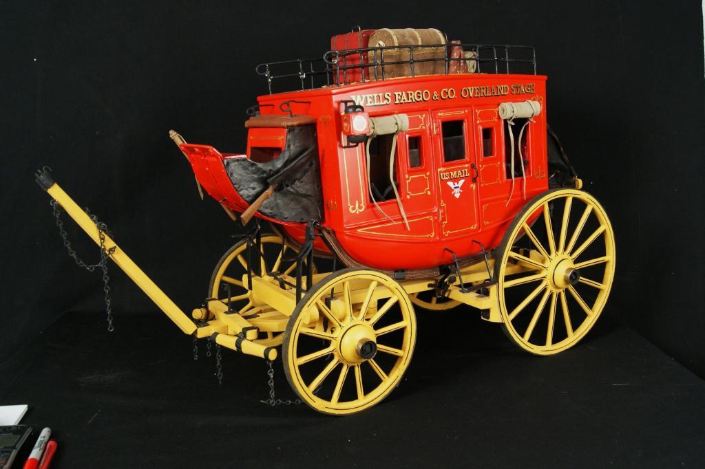 Wells Fargo Miniature Stagecoach by Tom Balazs Made in Missoula ...