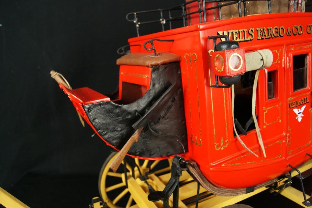 Wells Fargo Miniature Stagecoach by Tom Balazs Made in Missoula ...