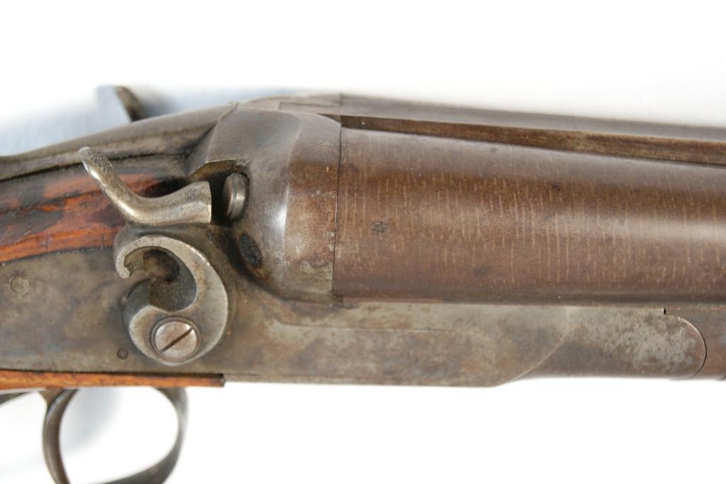 Wells Fargo 10ga Black Powder shotgun ca 1895 This intimidating sawed ...