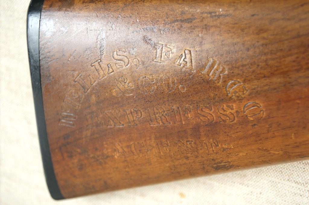 Wells Fargo 10ga Black Powder shotgun ca 1895 This intimidating sawed ...