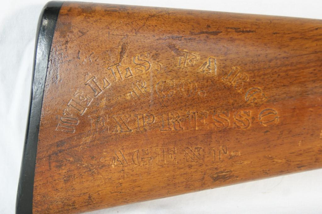 Wells Fargo 10ga Black Powder shotgun ca 1895 This intimidating sawed ...