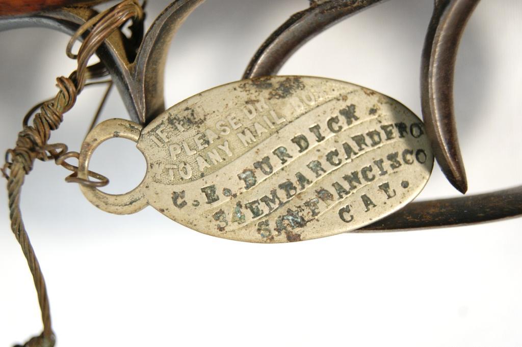 Wells Fargo 10ga Black Powder shotgun ca 1895 This intimidating sawed ...