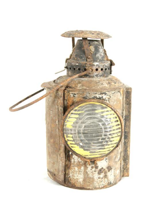 Adams & Westlake Co. Chicago Rail Road Lantern "The non-sweating Adlake ...