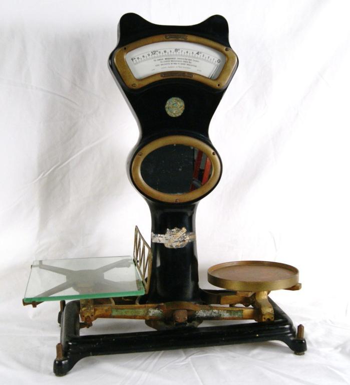 Automatic Scale Co. Antique scale style 741 27.5"x24" serial number 760855