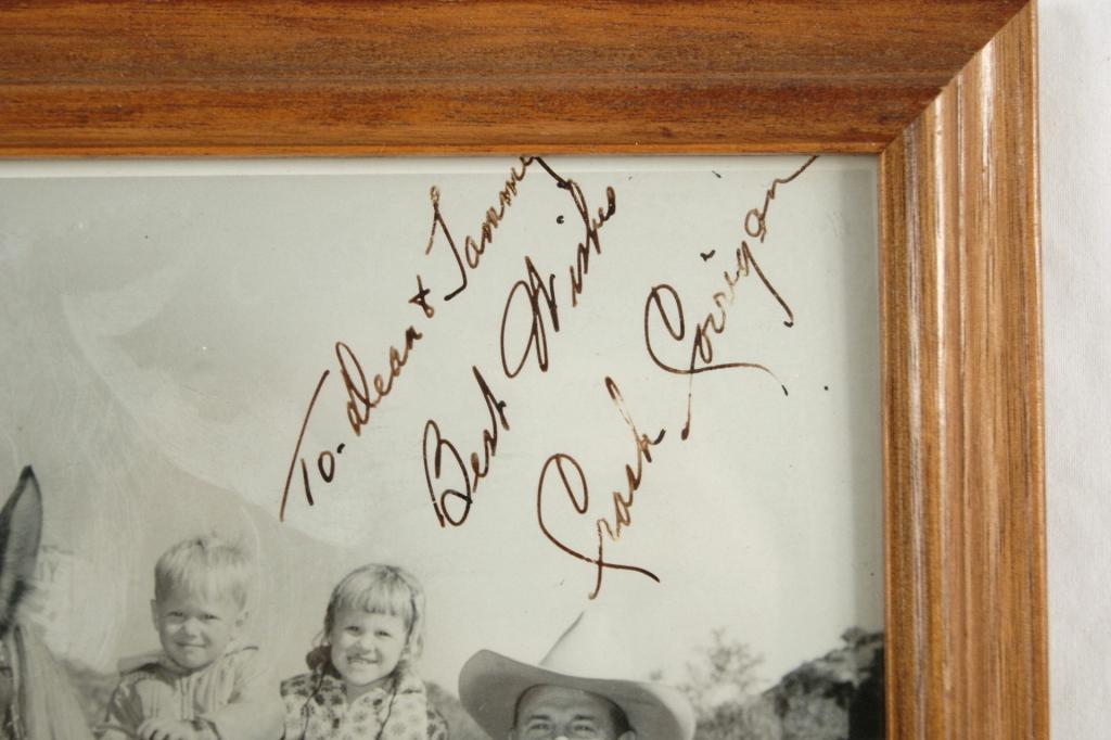 Signed Frank Corrigan photo & Tom Mix Hanky 2pcs Signed Franks Corrigan ...