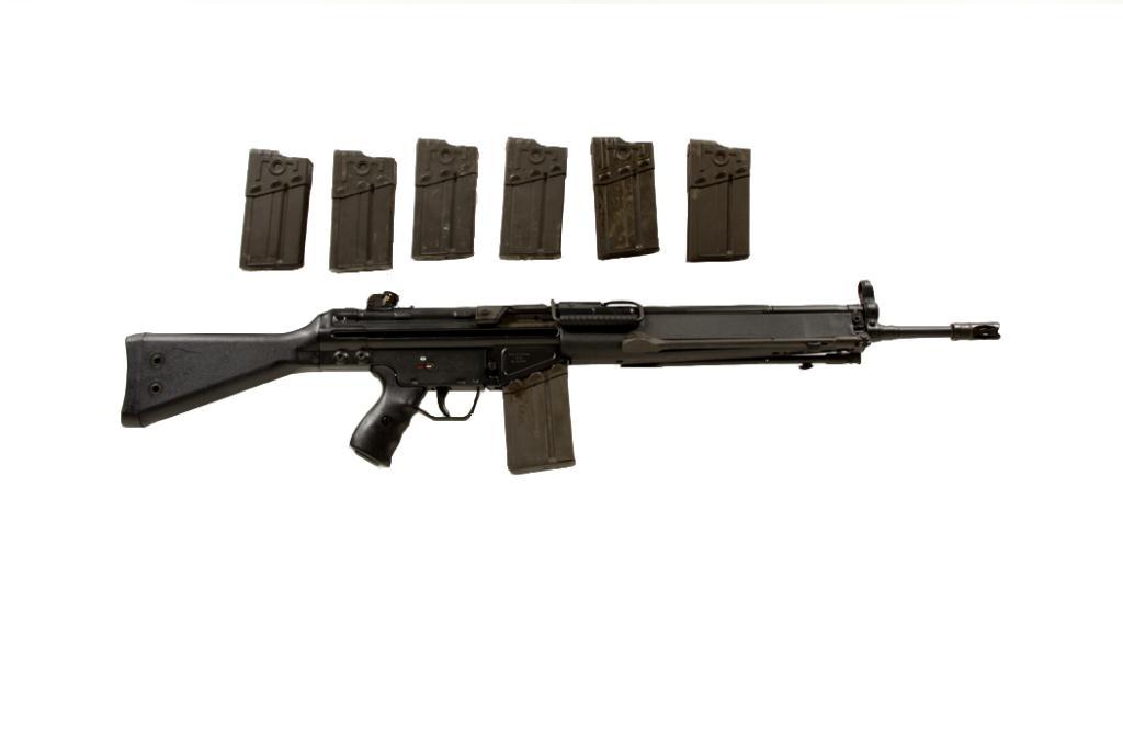 H&K Model 91 Cal .308 SN:A041904 German made semi-auto military rifle ...