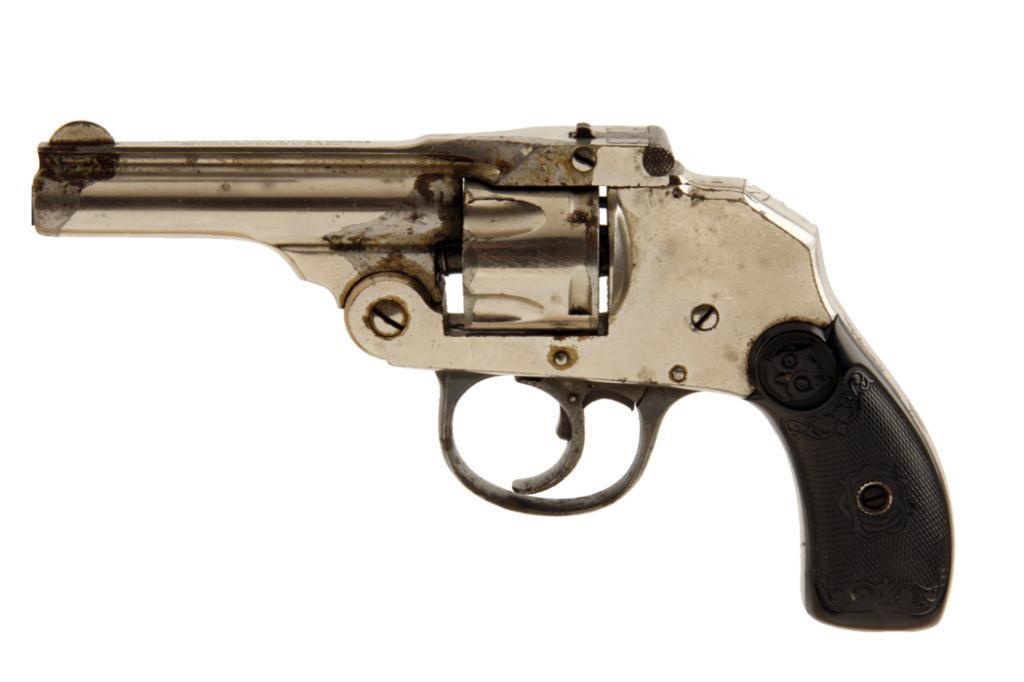 Iver Johnson DA TB .32 S&W SN:34264 Double action, concealed hammer, 5 ...