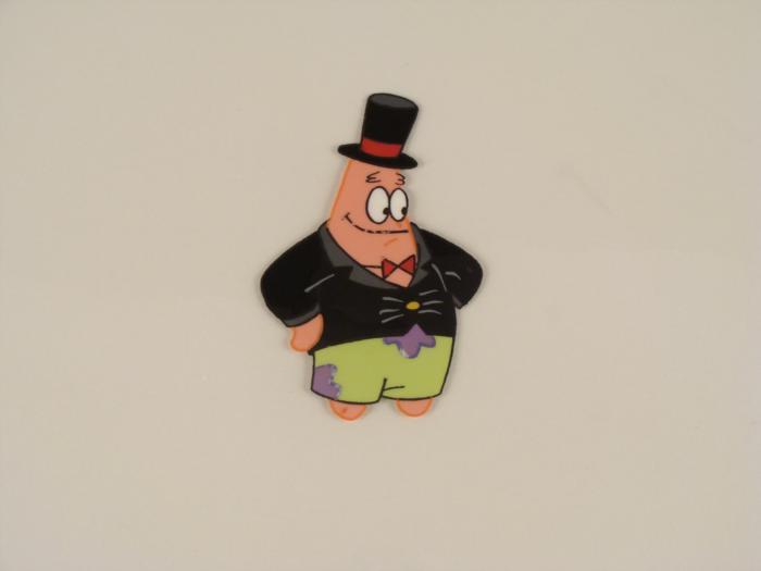 SpongeBob Original Art Production Patrick Star Cel