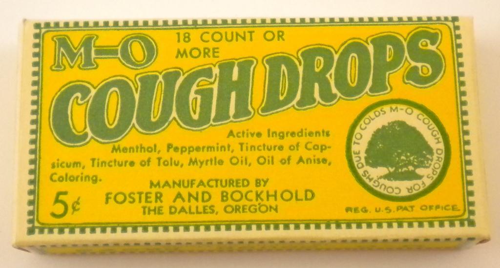 Full Display Box of Cough Drops