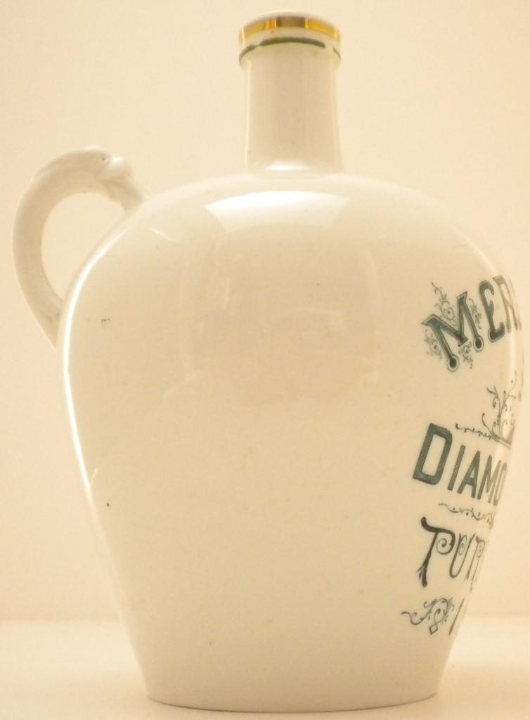 Pre-Prohibition Whiskey Jug "Meredith's Diamond Club Pure Rye 1880"