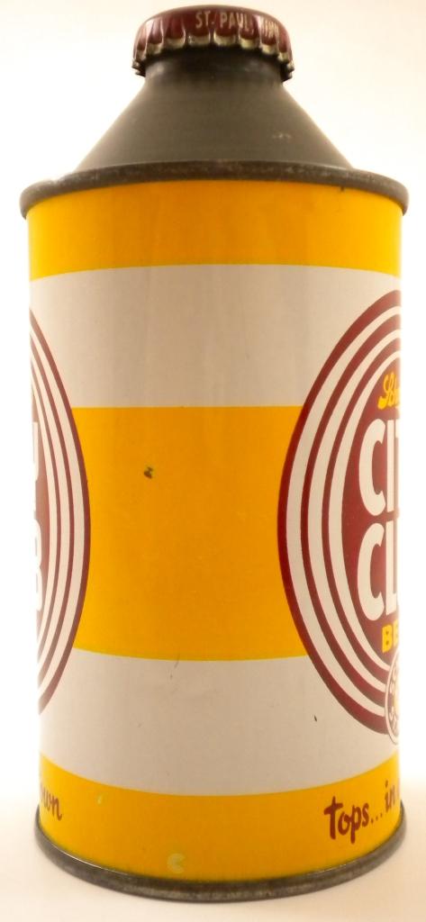 Schmidt's City Club Beer Cone-Top Can