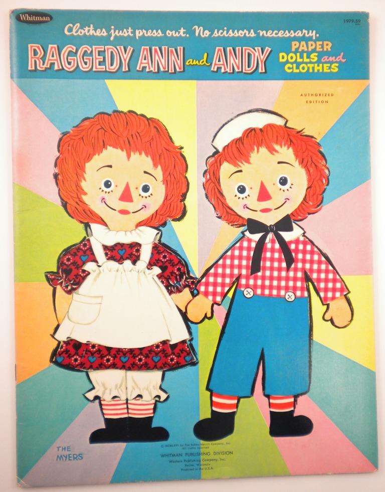 Raggedy Ann & Andy Paper Doll Book