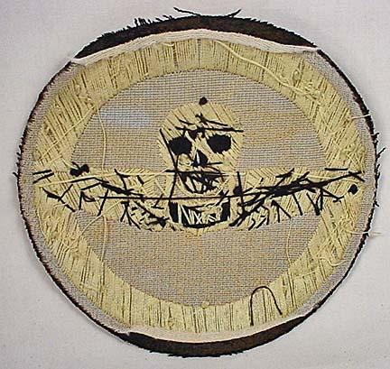 WW2 USAAF AIR CORPS FIGHTER SQUADRON PATCH - Silve