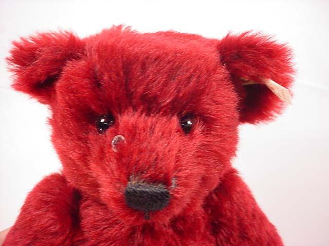 STEIFF DEW DROP ROSE TEDDY BEAR IN ORIG. BOX - GRO