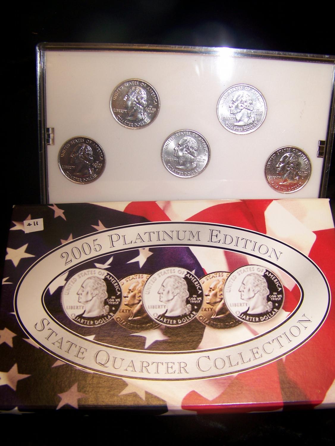 2005 Platinum Edition- State Quarter Collection