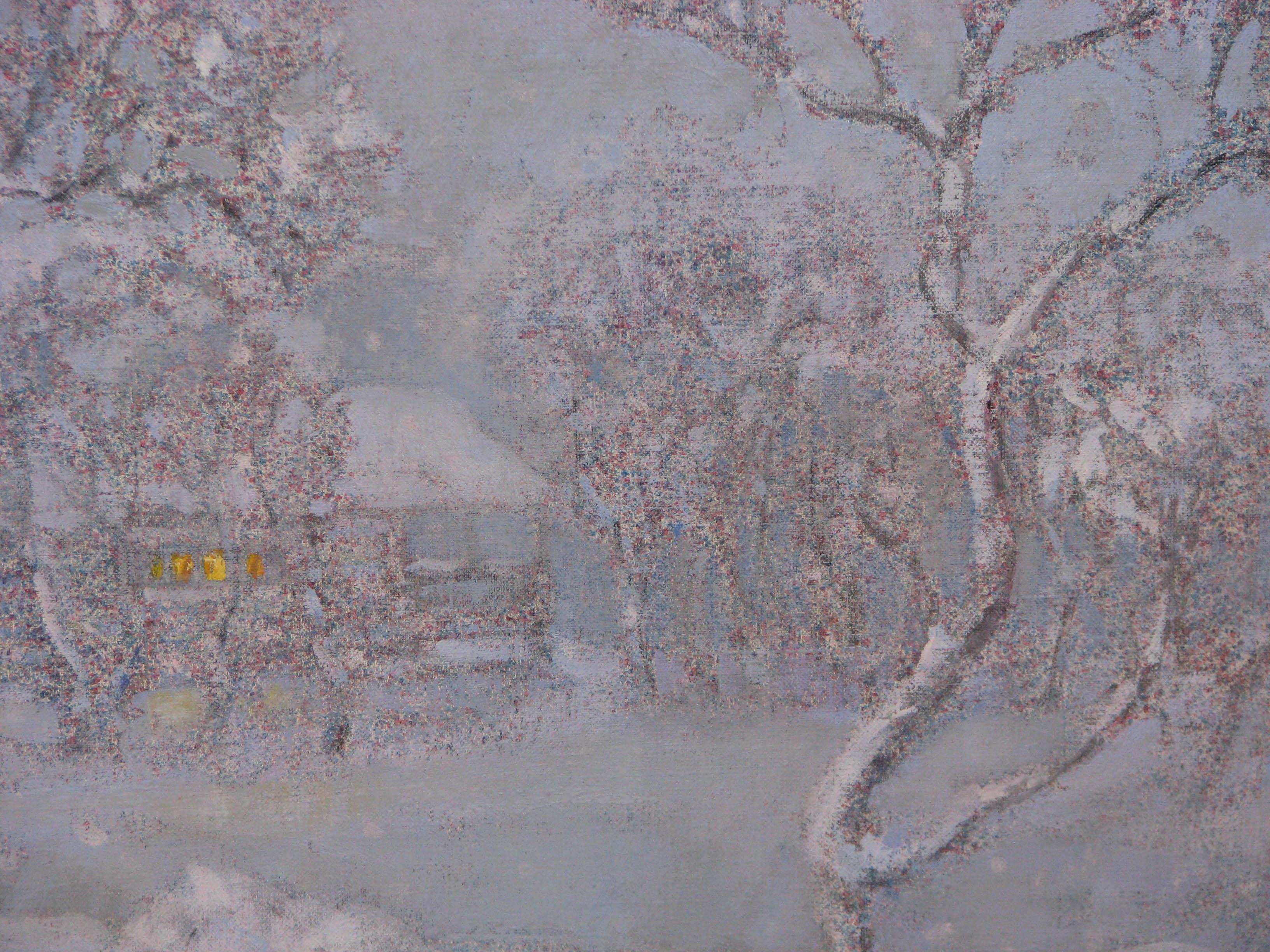 William Singer painting My Mountain Home