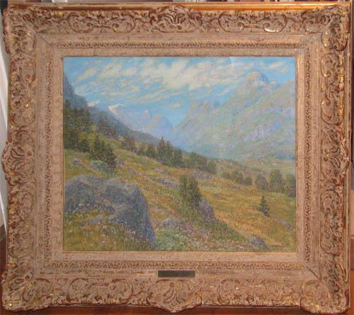 William Singer 1935 pastel Morning Light