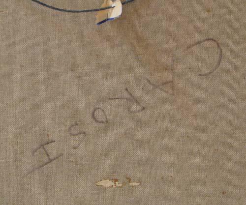 Alberto Carosi painting "The Bay of Naples"