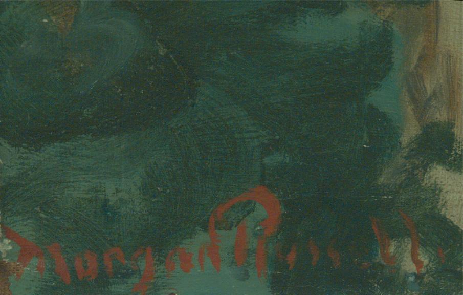 Morgan Russell (1886-1953), Painting, "Untitled (Reclining Woman)"