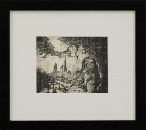 Archie Musick (1902-1978), Print, "Untitled (Southwest Landscape)"
