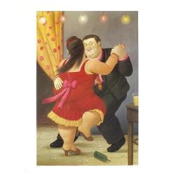 Botero Dancers Poster