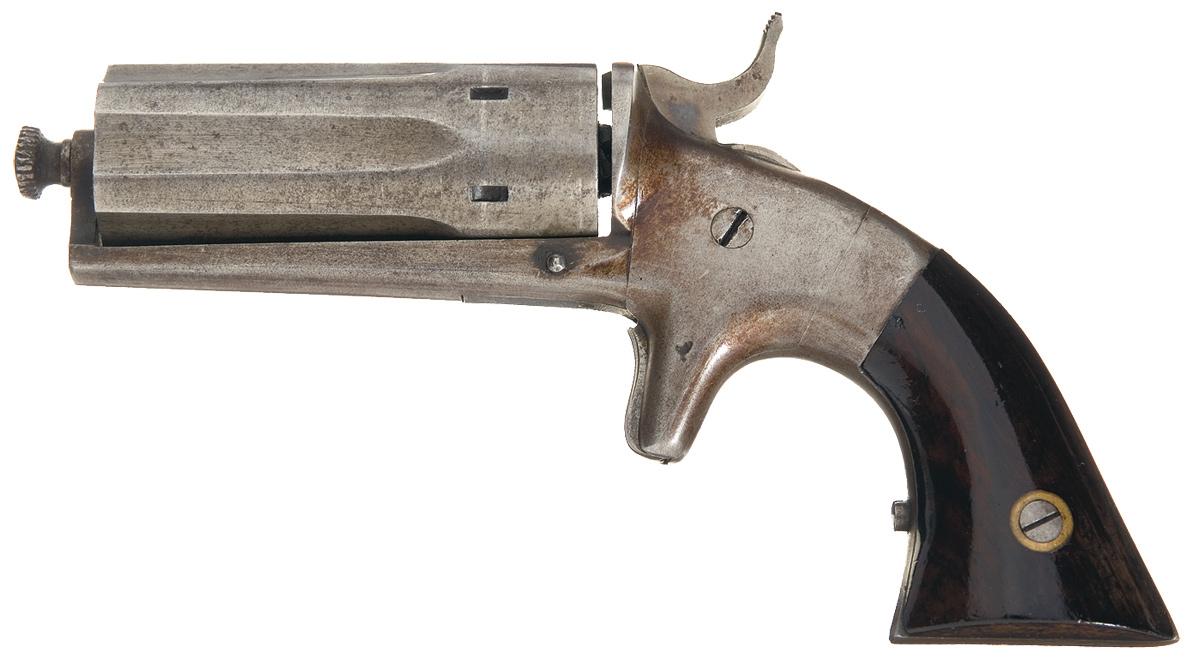 Bacon Arms Spur Trigger Pepperbox Revolver