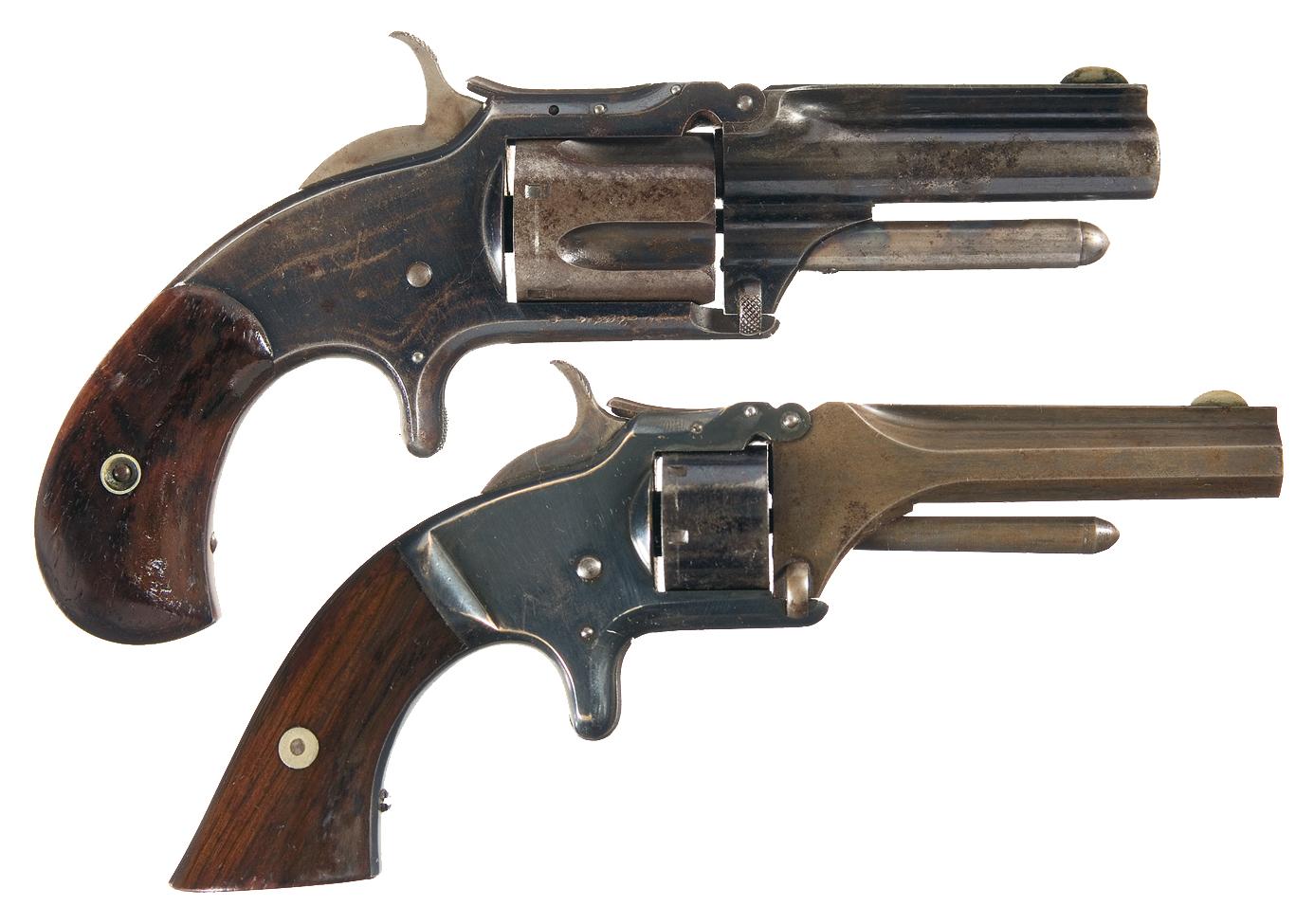Two Smith & Wesson Top Break Revolvers A) Scarce Smith & Wesson Second ...
