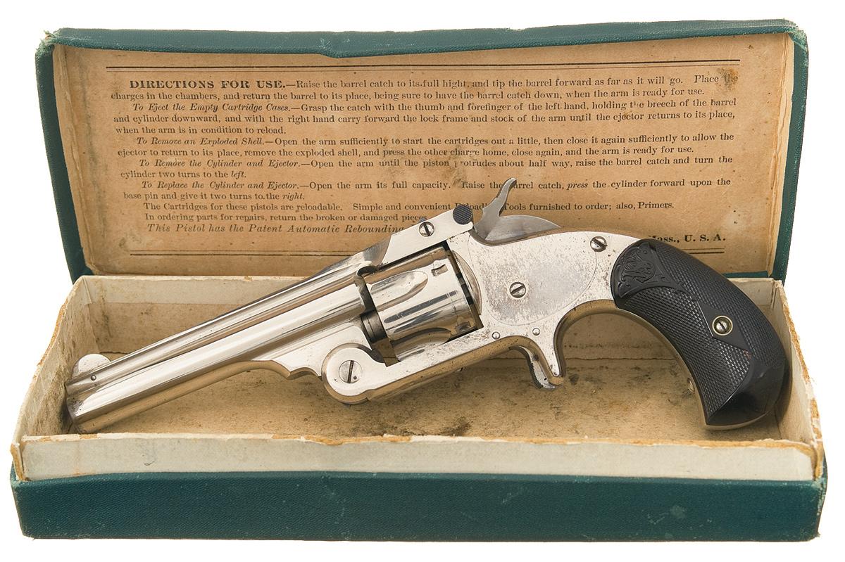 Smith & Wesson Model 1 1/2 Centerfire Revolver with Original Box