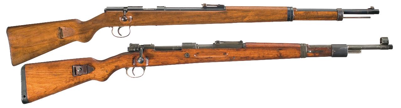 Two Bolt Action Rifles A) JGA Sportmodell Bolt Action Target Rifle